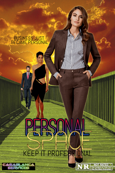 PERSONAL SPACE Template | PosterMyWall