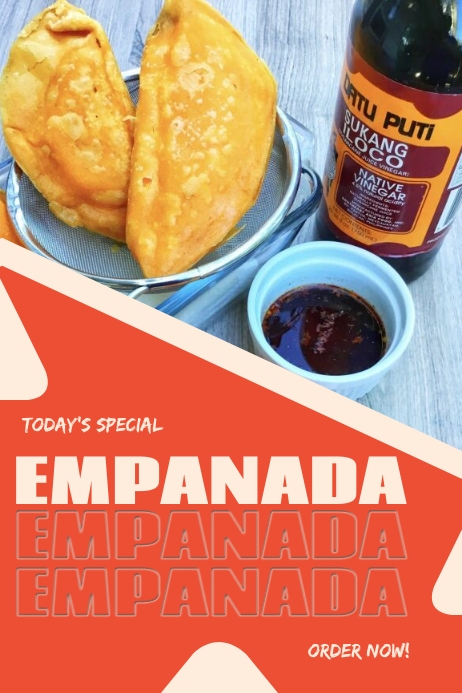 EMPANADA Template | PosterMyWall