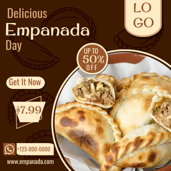 Empanada Poster Template | PosterMyWall