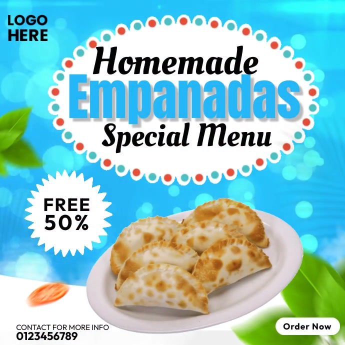 Copy of Empanada Special Menu | PosterMyWall