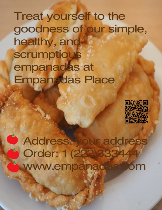 Empanadas Template | PosterMyWall