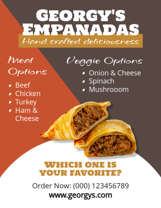 Empanadas Template | PosterMyWall