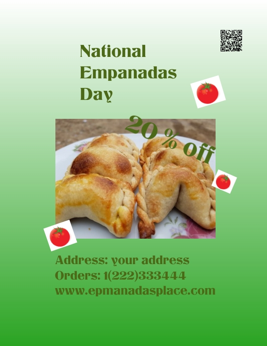 Empanadas Template | PosterMyWall