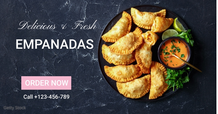 Empanadas flyer Template | PosterMyWall
