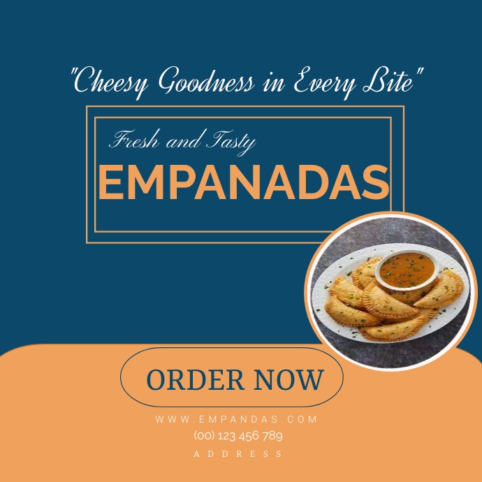 Empanadas logo Template | PosterMyWall