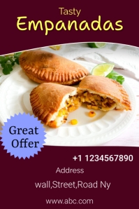 Empanadas Template | PosterMyWall