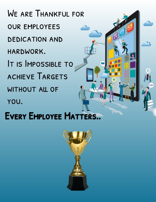 Employee, best employees, corporate Template | PosterMyWall