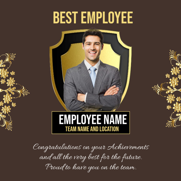 Employee appreciation, employee rewards, certificate Template ...