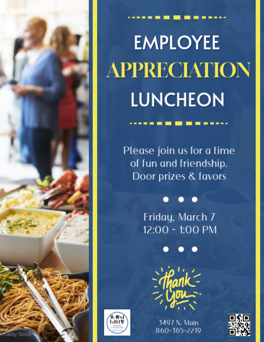 Copy of Employee Appreciation (US Letter) | PosterMyWall
