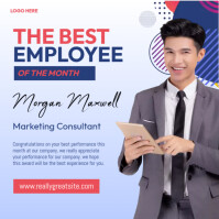Best Employee Template | PosterMyWall