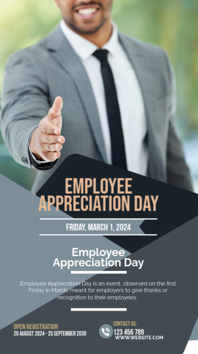 Employee Appreciation Day Template | PosterMyWall