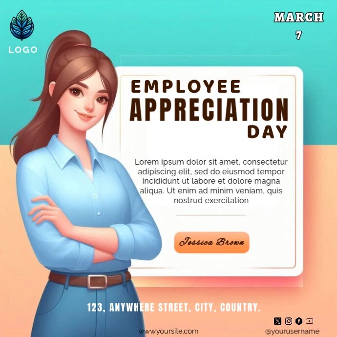 Copy of Employee Appreciation Day | PosterMyWall