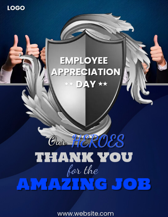 EMPLOYEE APPRECIATION DAY TEMPLATE | PosterMyWall