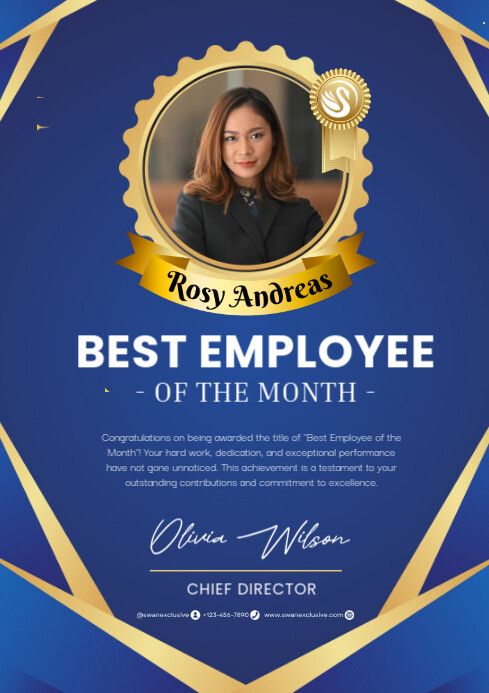 Employee Appreciation Template | PosterMyWall