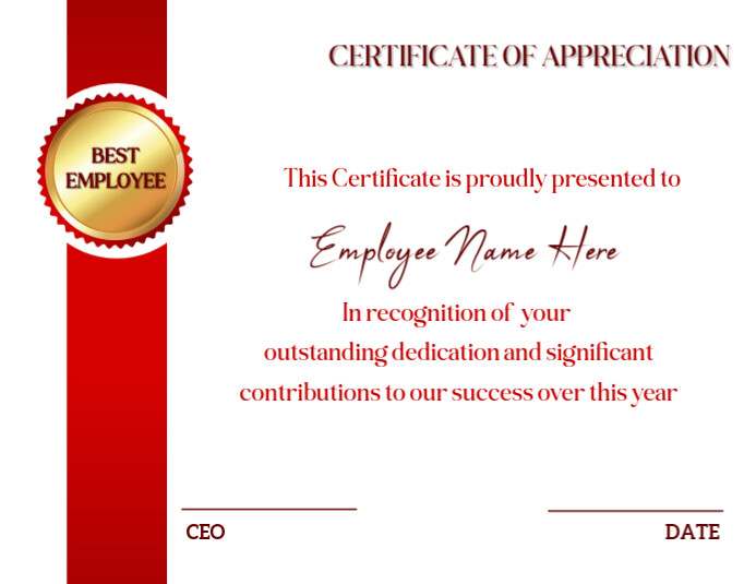 Employee Appreciation Template | PosterMyWall