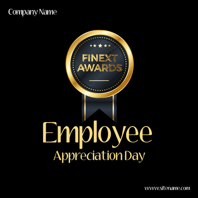 Employee Appreciation Template | PosterMyWall