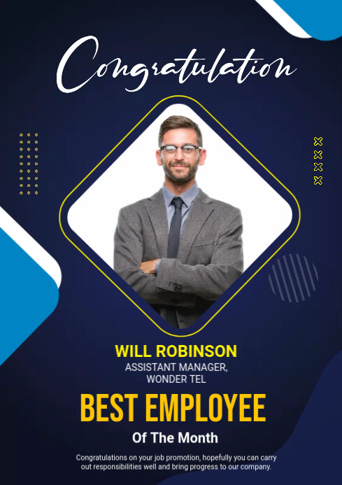 Employee Award Template | PosterMyWall