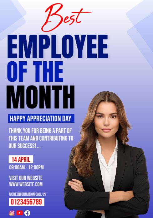 EMPLOYEE Template | PosterMyWall