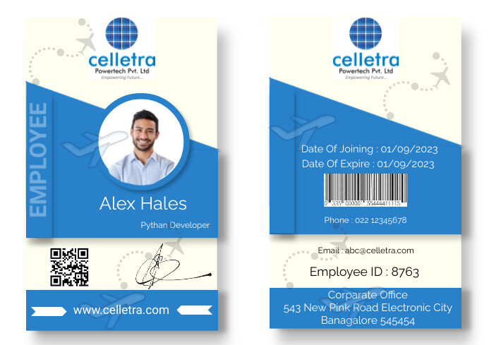 Copy of Employee ID Card | PosterMyWall