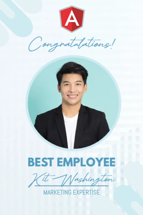 Employee of the Month Ads Template | PosterMyWall