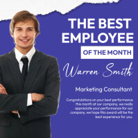 Best Employee Template | PosterMyWall
