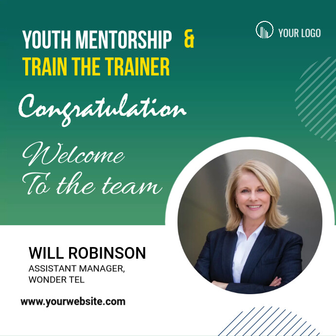 Employee of the month post Templat | PosterMyWall