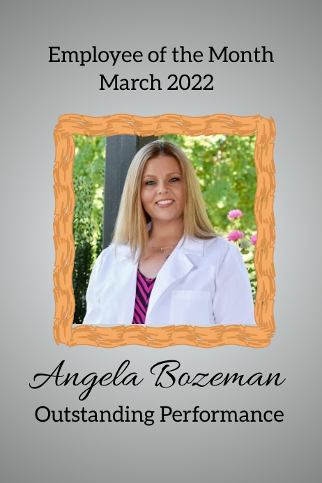 La Modèle D'affiche de L'employé Du Mois | PosterMyWall