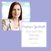 employee spotlight Template | PosterMyWall