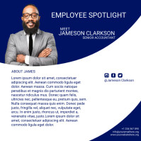 employee spotlight Template | PosterMyWall