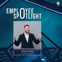 Office Employee Spotlight Template | PosterMyWall