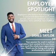 Employee Spotlight Template | PosterMyWall
