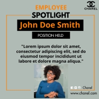 Employee Spotlight Instagram Post Template | PosterMyWall