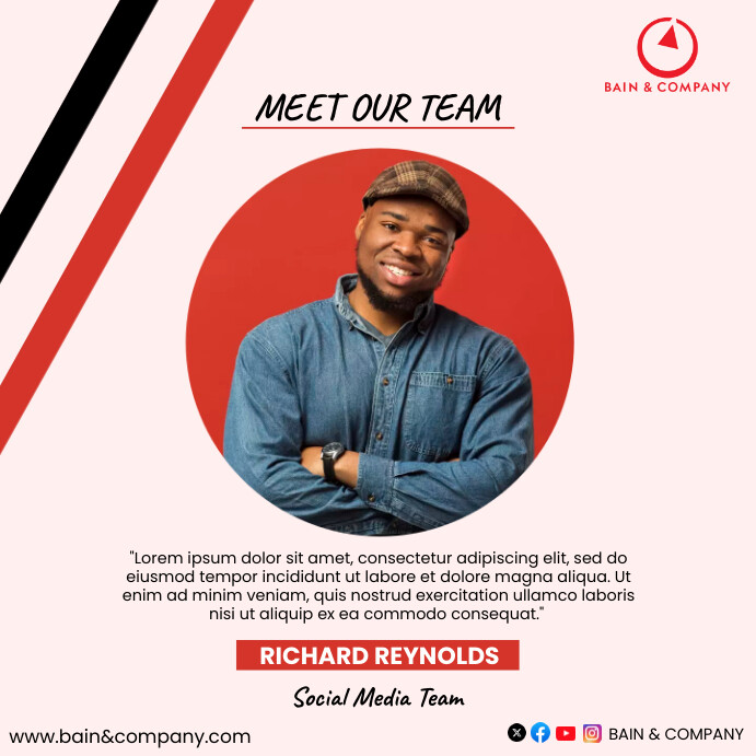 Employee Spotlight Template | PosterMyWall