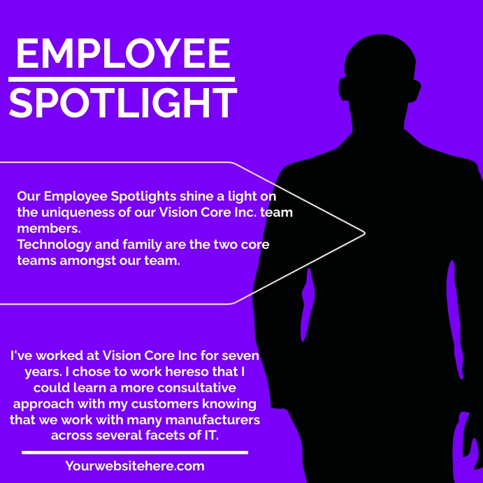 Copy of Employee SpotLight flyers | PosterMyWall