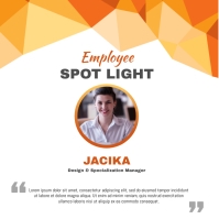 EMPLOYEE SPOTLIGHT Template | PosterMyWall