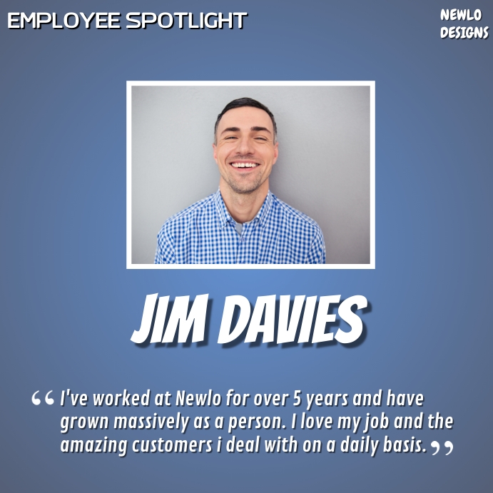 Employee Spotlight Template | PosterMyWall