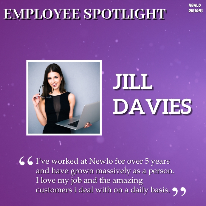 Copy of Employee Spotlight Template | PosterMyWall