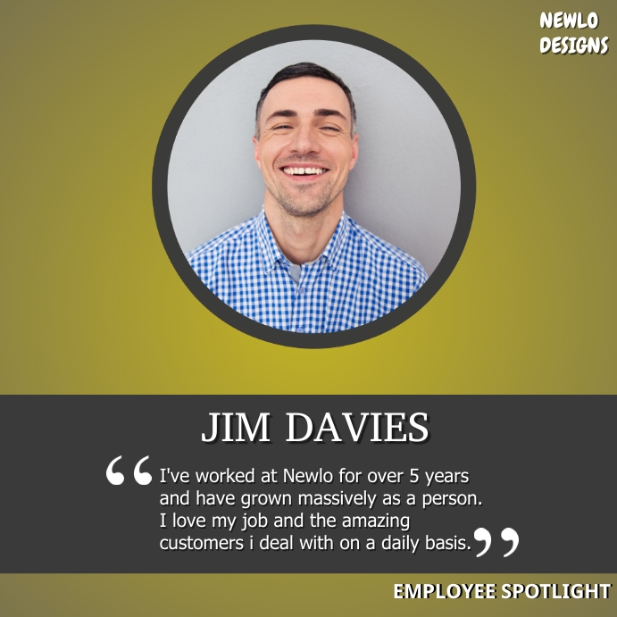 Employee Spotlight Template | PosterMyWall