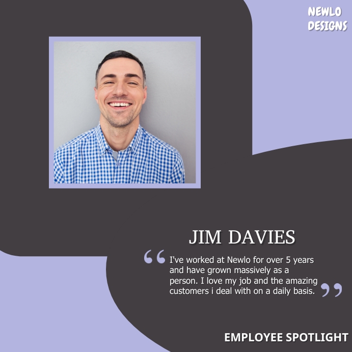 Employee Spotlight Template | PosterMyWall