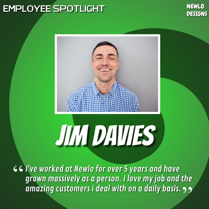 Employee Spotlight Template | PosterMyWall