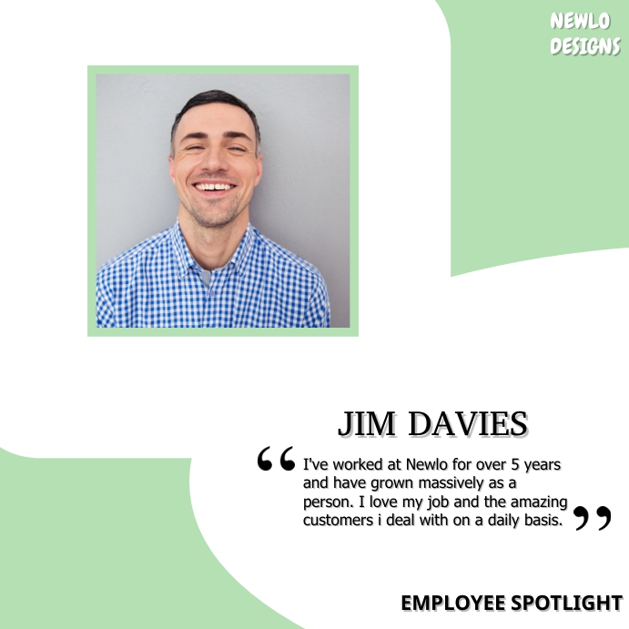 Employee Spotlight Template | PosterMyWall
