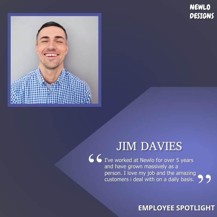 Employee Spotlight Template | PosterMyWall