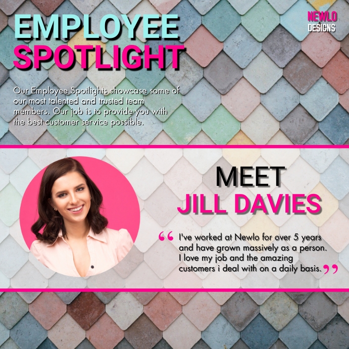 Copy of Employee Spotlight Template | PosterMyWall