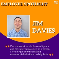 Employee Spotlight Template | PosterMyWall