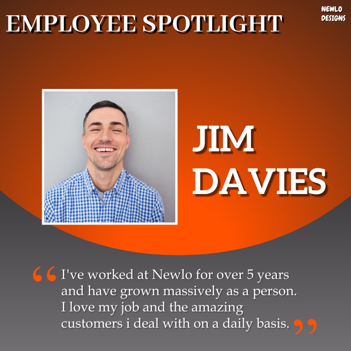 Employee Spotlight Template | PosterMyWall