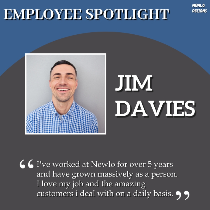 Employee Spotlight Template | PosterMyWall