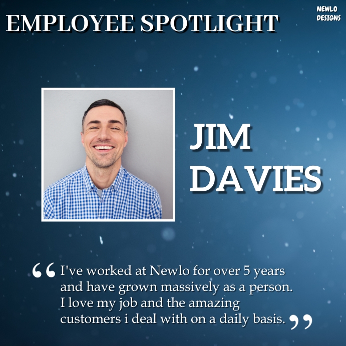 Copy of Employee Spotlight Template | PosterMyWall