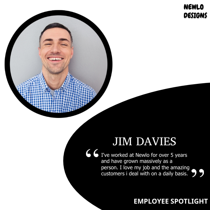 Employee Spotlight Template | PosterMyWall