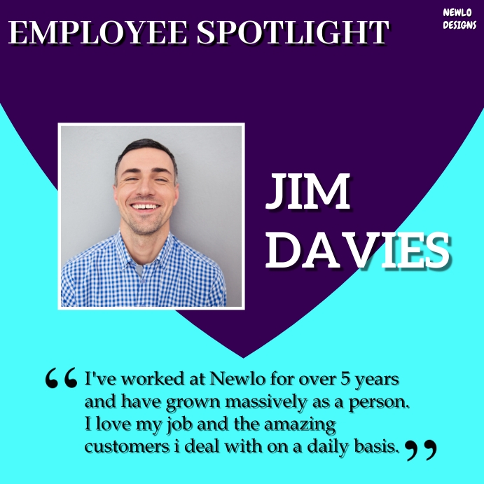 Employee Spotlight Template | PosterMyWall
