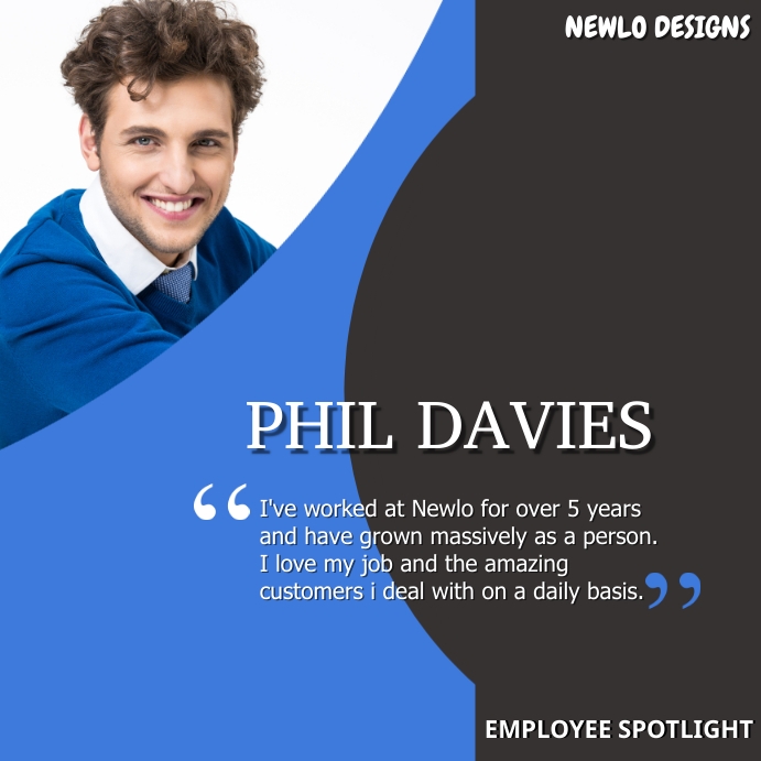 Employee Spotlight Template | PosterMyWall
